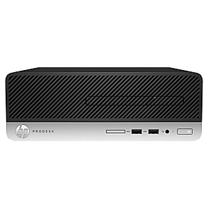 HP ProDesk 400 G5 SFF Desktop, Intel Core i5-8500, 8GB RAM, 256GB SSD Windows 10 Pro (4DQ09UT#ABA)