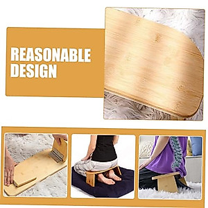 BELLIFFY Meditation Stool Foldable Stool Kneel Mat Stool Zen Small Stool Household Stool Yoga Seat Stool for Meditation Zen Stools Kneeling Bench Non-Skid Stool Kneel Stool