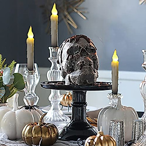 HAIDOLIANG 12 PCS Halloween Decorations Candles, 6.7" Floating LED Flameless Candles, Battery Operated Taper Candles, Harry Potter Candles Floating Terror Candles for Party Living Room Decorations