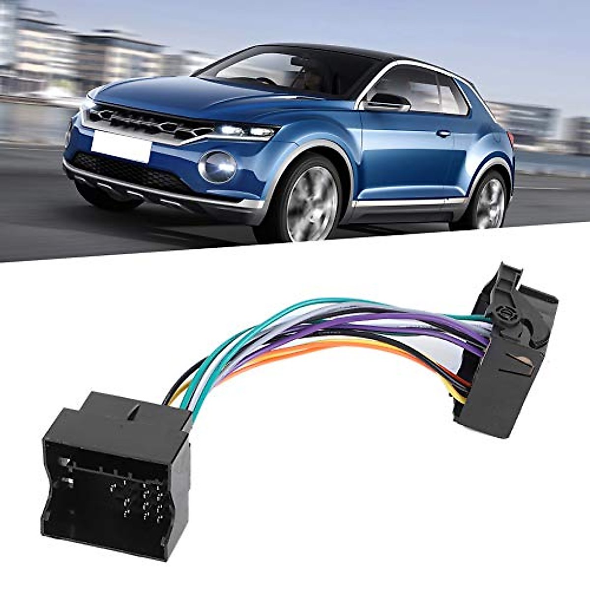 YUANJS PQ to MQB Transfer Line,Radio Adapter Wire Harness RCD330 RCD330G PQ to MQB