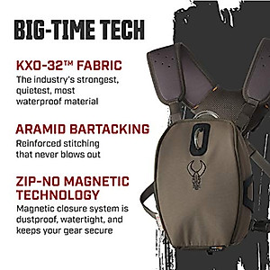 Badlands Mag Bino Case - Hydration-Compatible Binocular Case, Mud