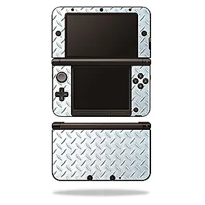 MightySkins Skin Compatible with Nintendo 3DS XL - Diamond Plate | Protective, Durable, and Unique Vinyl Decal wrap Cover | Easy to Apply, Remove, and Change Styles | Made in The USA