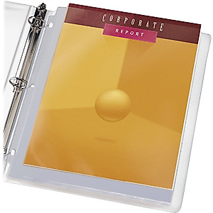 Avery(R) Multi-Page Capacity Sheet Protectors, 8 1/2in. x 11in, Top Loading, Pack of 25