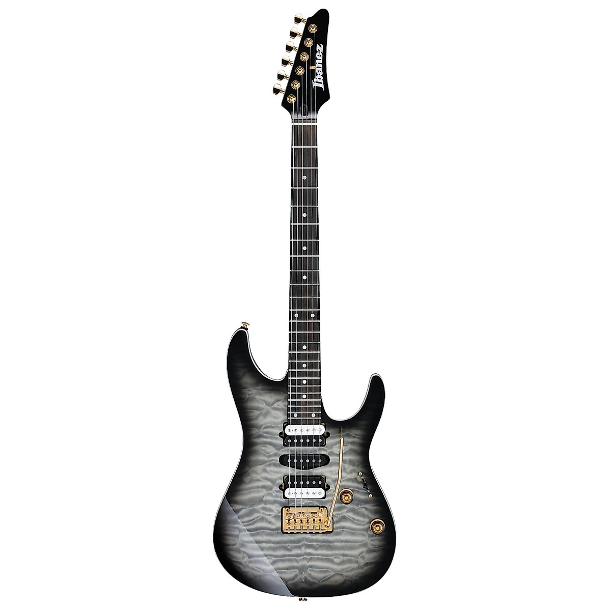 Ibanez Premium AZ47P1QM Electric Guitar - Black Ice Burst