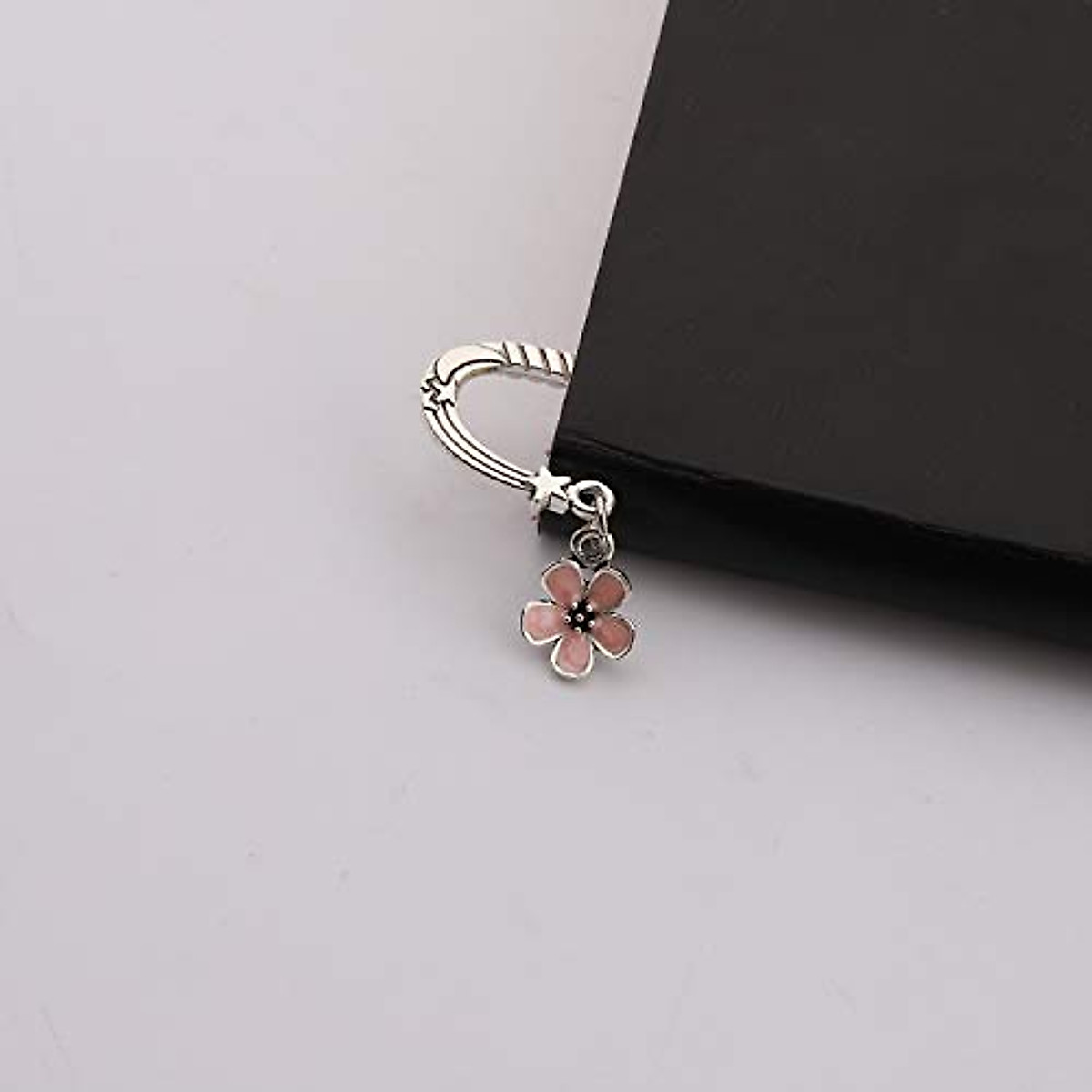 BAUNA 1 Bookmark for Women Men Flower Bookmark Book Lover Gift Reading Gifts Book Club Gifts (Flower Bookmark)