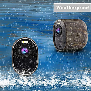 Arlo Ultra Skin, Taken Protective Silicone Skins Compatible with Arlo Ultra Camera - Durable and Weatherproof Silicone Case Protection, 3 Pack, Camouflage