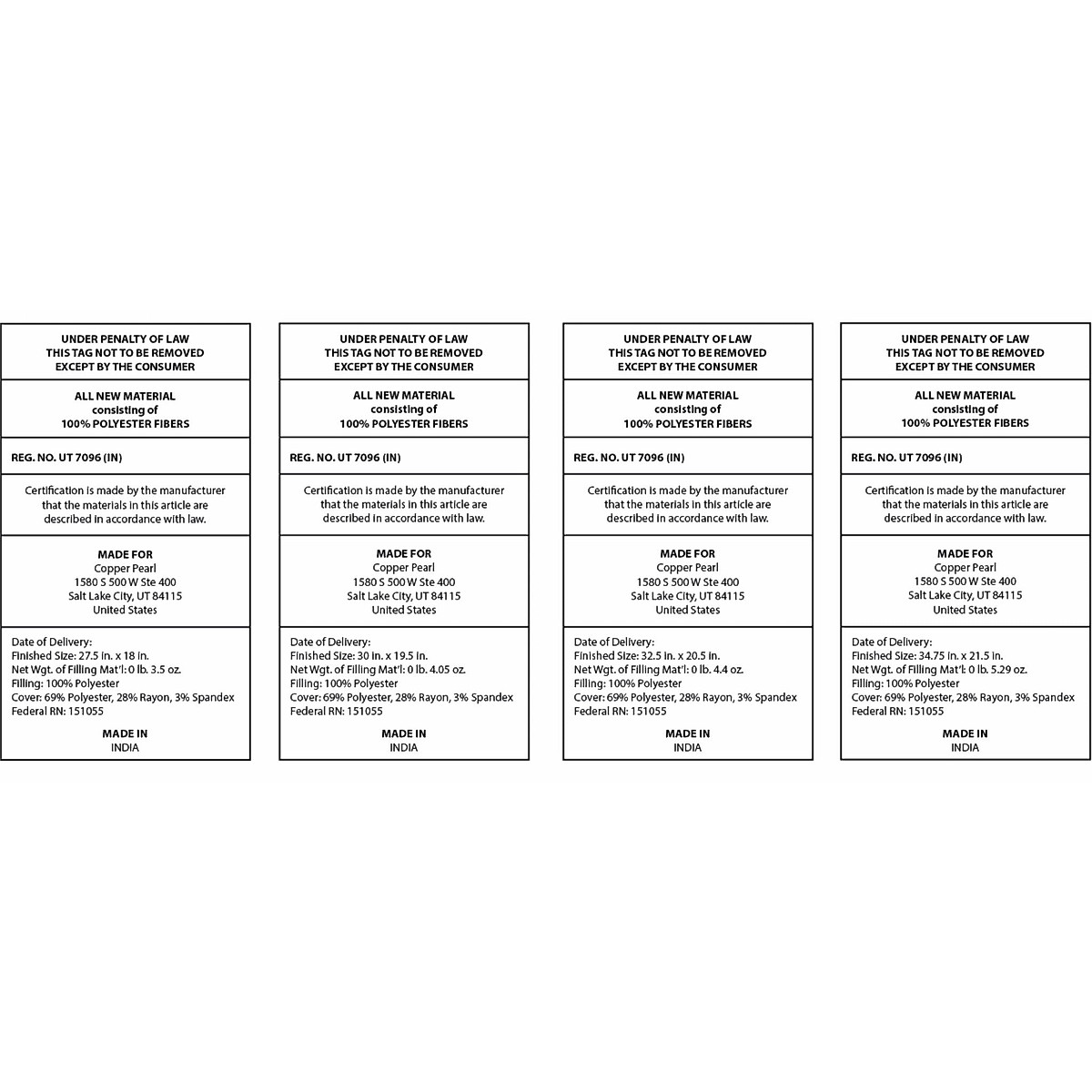 Copper Pearl Sleep Sack: Warm and Cozy Baby Bag in a Variety of Trendy Designs, Safe Alternative to Blankets, Sleeveless Baby Sleep Sack Swaddle Sizes Newborn to 24 Months - Atwood