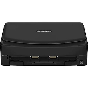 Fujitsu ScanSnap iX1400 Simple One-touch Button Document Scanner for Mac or PC, Black
