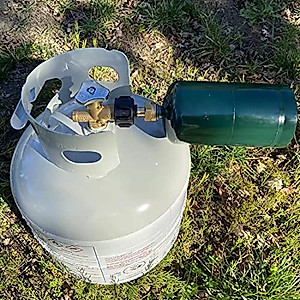 KOMAN Weed torch with Propane Refill Adapter,35" long arm, Fuel by 1LB Propane Cylinder/5-40LB Propane Tank,self ignition,for Roofing,Weeding,Campfire Starting(Output 24000BTU, Propane not included)