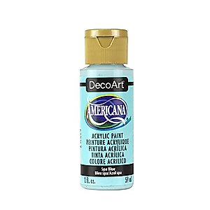 DecoArt Spa Blue, Americana Acrylic Paint, 2 Ounces