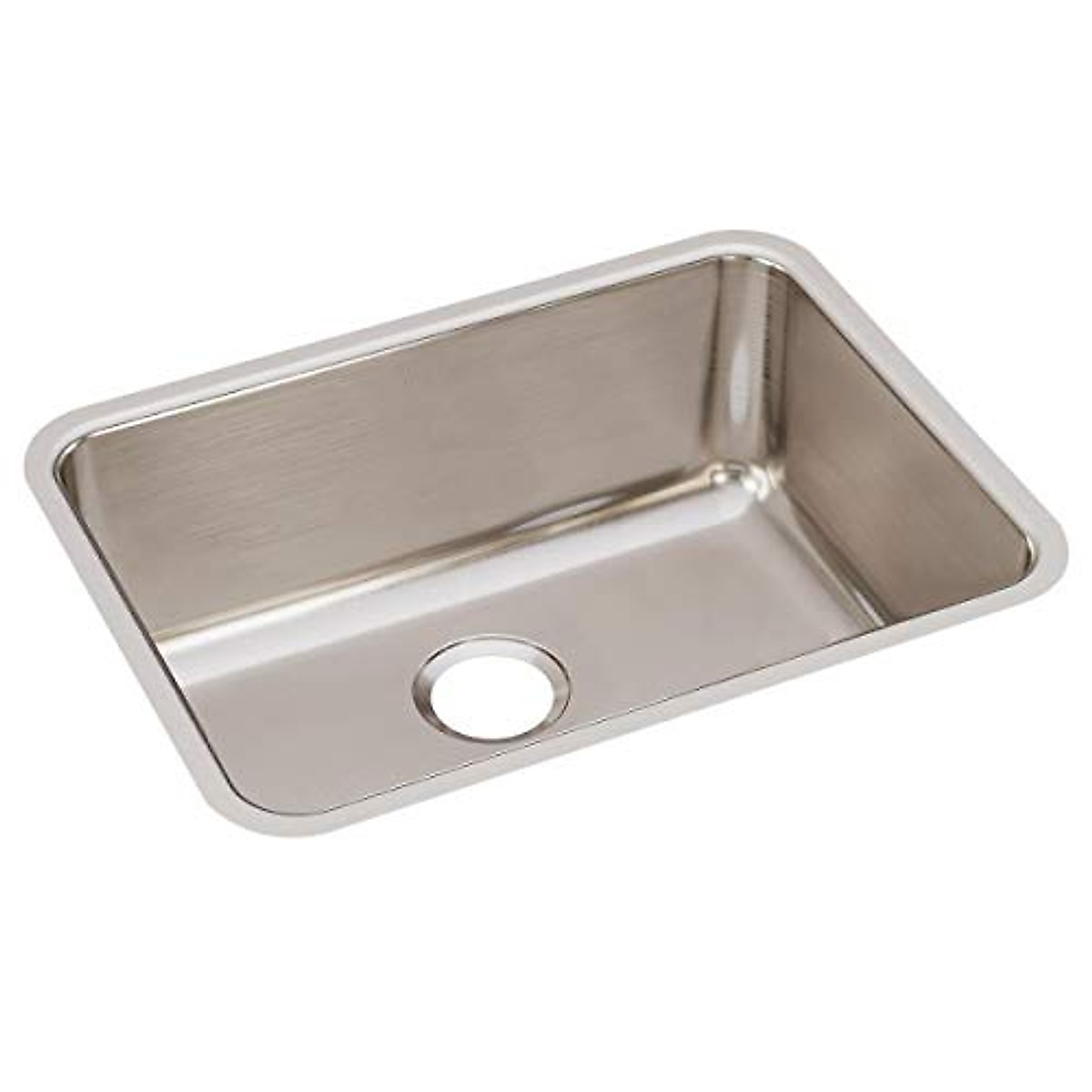 Elkay ELUH231710 Lustertone Classic Single Bowl Undermount Stainless Steel Sink, 10.00 x 18.75 x 25.00 inches