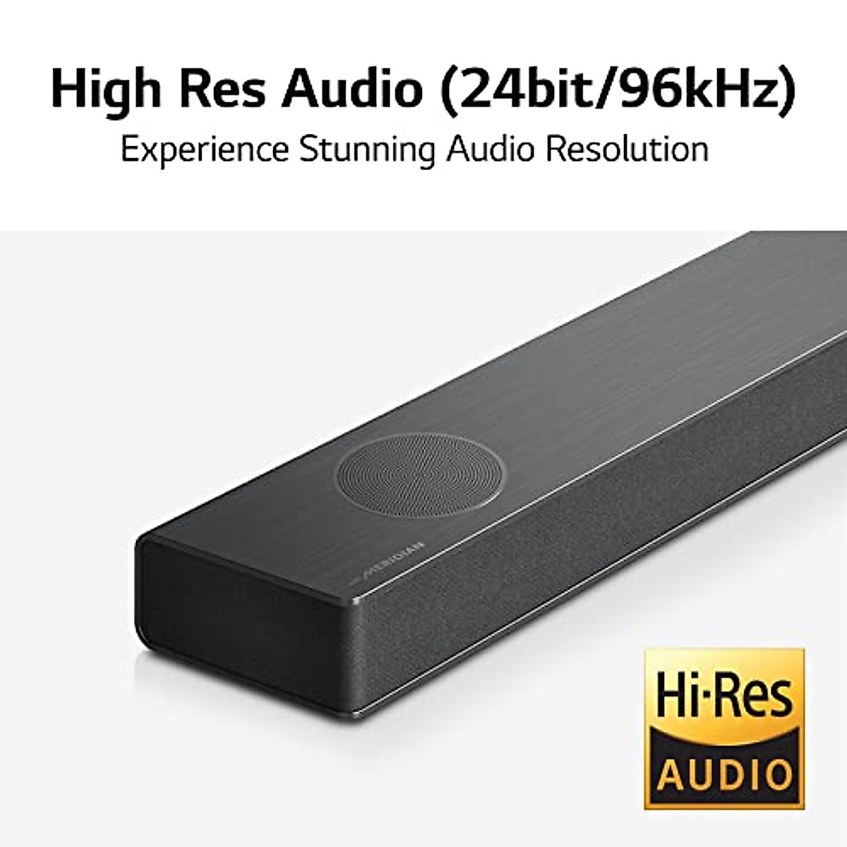 LG Sound Bar and Wireless Subwoofer S90QY - 5.1.3 Channel, 570 Watts Output, Home Theater Audio with Dolby Atmos, DTS:X, and IMAX Enhanced, Black
