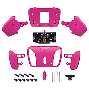 Turn RISE to RISE4 Kit – Redesigned Nova Pink K1 K2 K3 K4 Back Buttons Housing & Remap PCB Board for PS5 Controller eXtremeRate RISE & RISE4 Remap kit - Other Accessories NOT Included