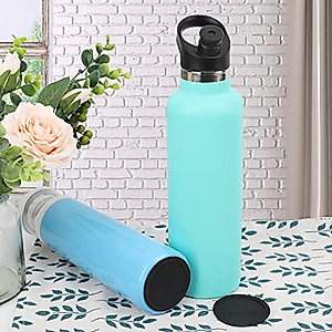 20pcs Silicone Bottoms for Tumblers in 4 Sizes- Protective Anti-Slip Rubber Bottoms for Sublimation Tumblers Non-Slip Silicon Bottom for Skinny Tumblers, Mason Jars (1.96", 2.12", 2.20", 2.28")