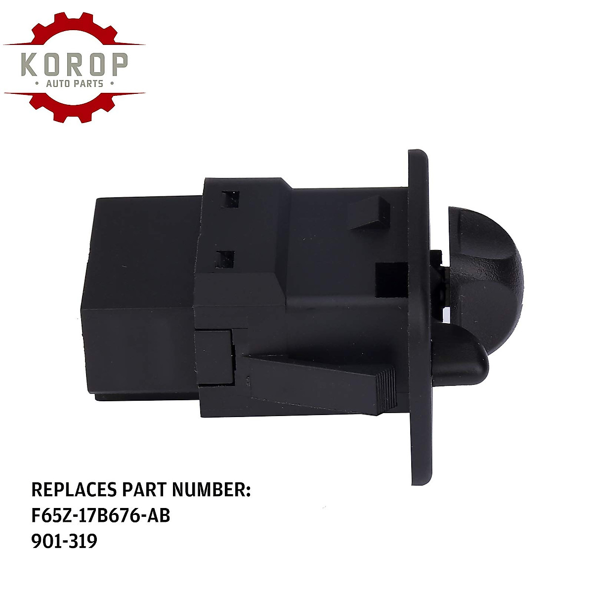 Power Mirror Switch Fits for Ford Excursion Expedition Escort F150 F250 F350 Super Duty Thunderbird Windstar Replaces# F65Z17B676AB 901-319 Front Driver Side Door Power Mirror Control Switch