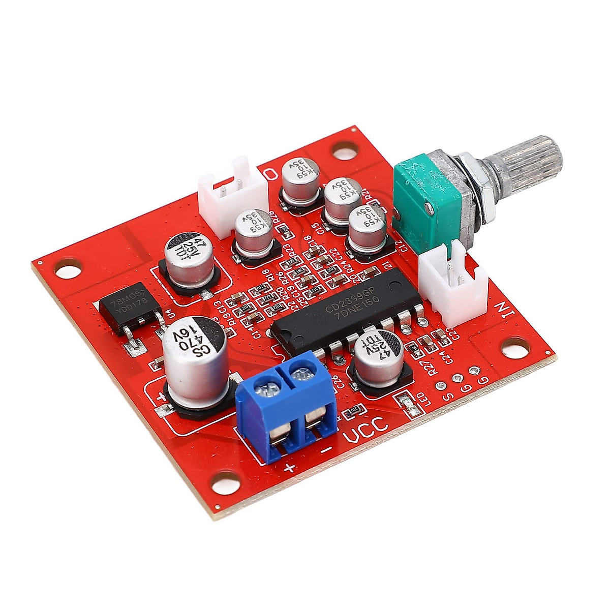 Microphone Reverb Board 2 Row Symmetrical Condensers Mic Reverb Module Without Preamplifier DC Amplifier Function for Home Theater