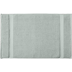Amazon Aware 100% Organic Cotton Bathroom Bath Mat, Sage Green, 31" L x 20" W