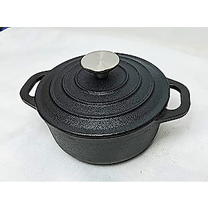 HAWOK Cast Iron Pre-Seasoned Dutch Oven with Trivet…