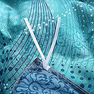 Swanson Beddings Twilight-P 3-Piece Duvet Bedding Set: Duvet Cover and Two Pillow Shams (Queen)