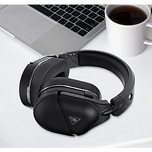 Cooling Gel Ear Pads for Turtle Beach Stealth 700 Gen 2 / Stealth 700 Gen 2 MAX Wireless Gaming Headset, GVOEARS Replacement Cushions with Ice Silk Fabric, Thickness & Sound Isolation - Black