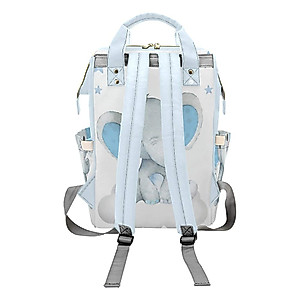 Personalized Elephant Baby Diaper Bag Backpack Name Custom Mommy Baby Bags Travel Daypack for Mom Gifts