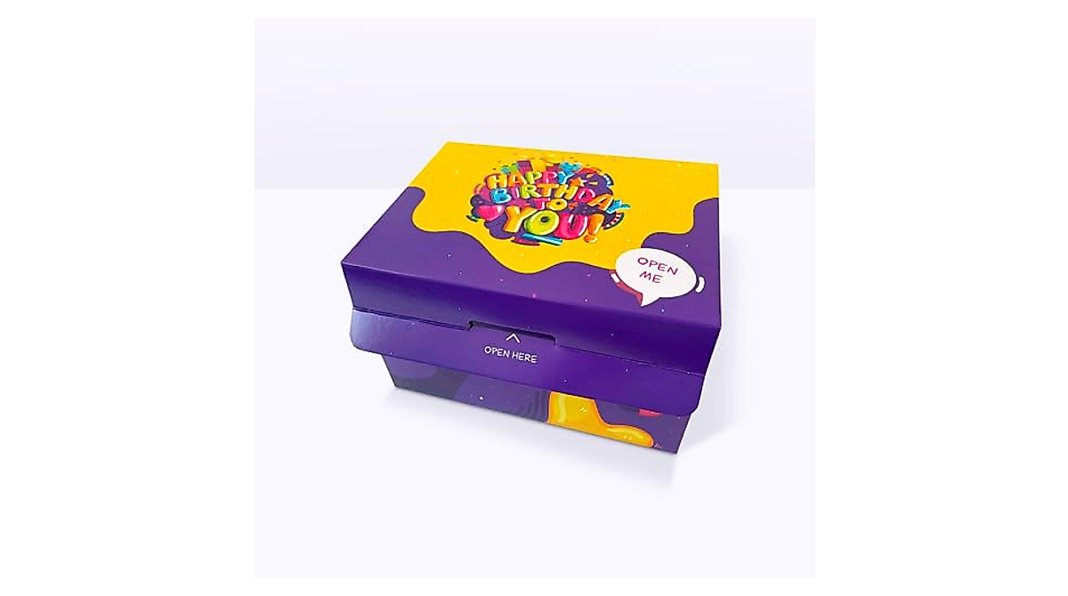 FETTIPOP Exploding Confetti Gift Box - Premium Surprise