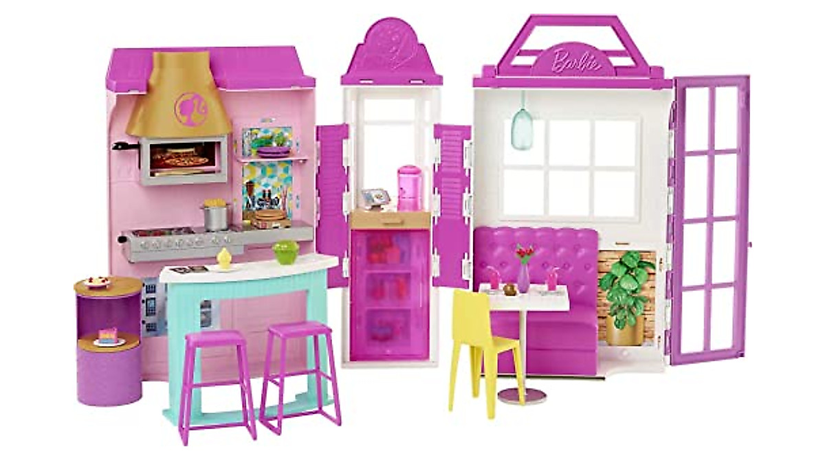 Barbie Cook ‘n Grill Restaurant Playset for Kids
