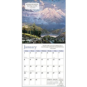Thomas Kinkade Lightposts for Living 2023 Wall Calendar