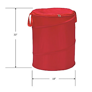 Redmon For Kids pop up Hamper, Large, Red