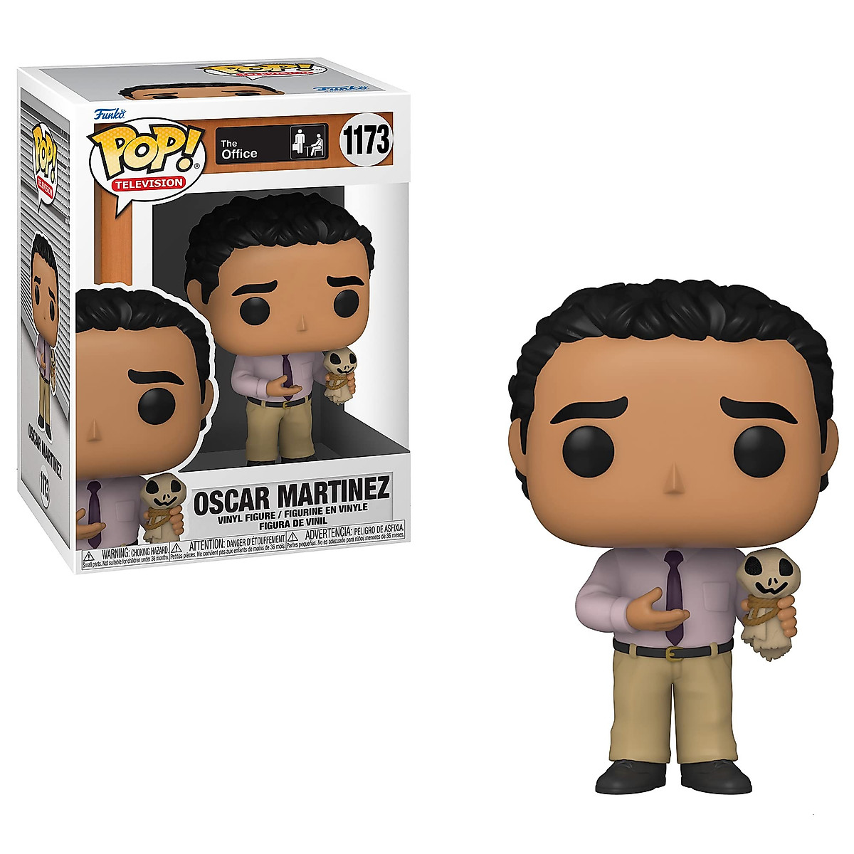 Funko TV: POP! The Office Collectors Set 4 - Erin with Happy Box & Champagne, Kevin as Dunder Mifflin Superhero, Oscar with Scarecrow Doll