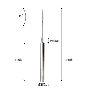 JILLMO Bread Lame, Stainless Steel Bread Scoring Tool with 10 Blades