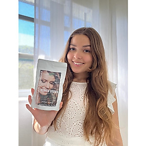 1 Pack Of Medium Brown Henna Hair & Beard Color/Dye 100 Grams - Natural Hair Color, Plant-based Hair Dye - The Henna Guys