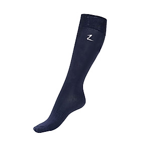 HORZE Lightweight Breathable Equestrian Riding Knee Socks | Peacoat Dark Blue - W 6-7.5