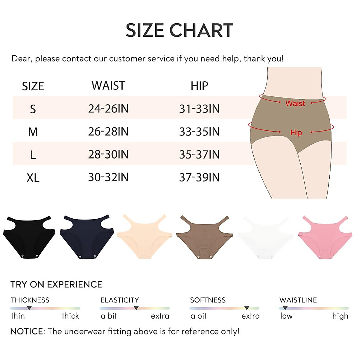 Starmiss Cotton Underwear for Women Sexy Bikini Panties Low Rise Hipster Breathable Soft Bikini Underwear, 5 Pack, S-XL (mix2,M)