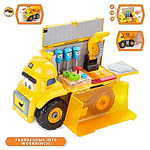 Cat Construction Junior Crew Fix-It Phillip Preschool Learning Set Construction Vehicle