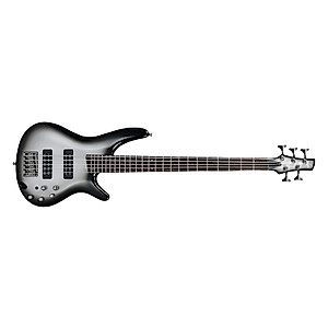 Ibanez SR305E Standard 5-String Electric Bass (Metallic Silver Sunburst, Right-Handed)