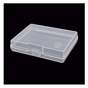 PZRT 8pcs Plastic Transparent Small Square Box 58x45mm Storage Containers Box for Small Items