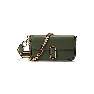 Marc Jacobs The J Marc Mini Shoulder Bag Bronze Green One Size