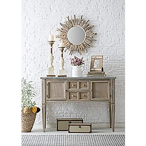 Creative Co-Op White Stoneware Creamer Vintage Reproduction