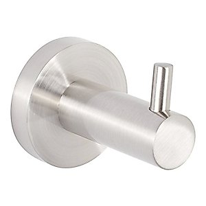 Sure-Loc Hardware LG-RH1 15 Lugano Robe Hook, Satin Nickel