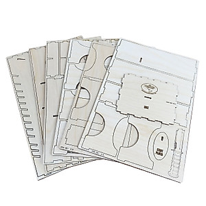 The Broken Token Board Game Organizer - Dead of Winter Compatible Wood Storage Box with Multiple Trays and Dividers