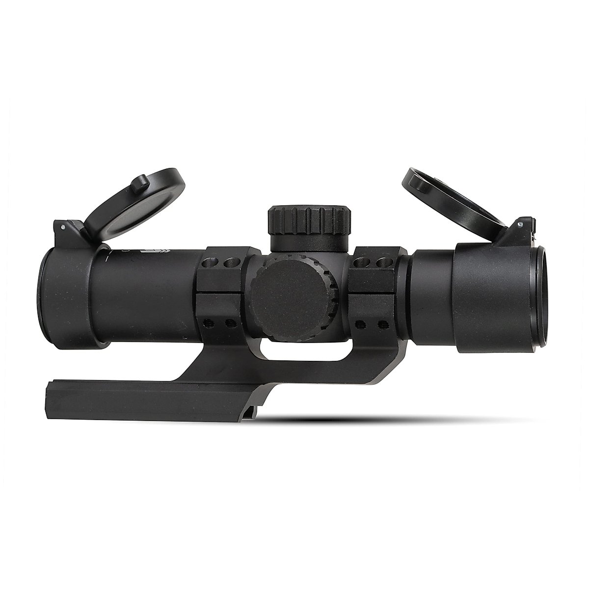 Monstrum Stealth 4x30 Fixed Magnification Scope | Black | MX1 Reticle