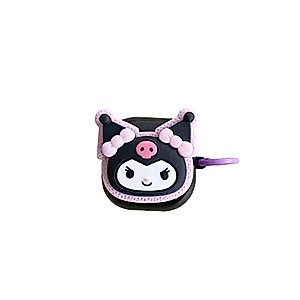 Case for Samsung Galaxy Buds Pro Case/Galaxy Buds 2 Case/Galaxy Buds Live Case, Shockproof Protective Samsung Earbuds Case Cover with Keychain for Women Girls (Cartoon Kawaii)