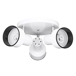 Hampton Bay RO101 3-Light Ceiling Spotlight White, See Picture