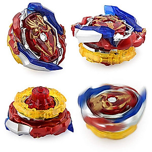 Bey Battle Evolution Blade Turbo God Bay B-150 Booster Union Achilles Cn.Xt+Retsu Gyro Starter Set Red Sword Launcher Grip Batting Top Games Accessories Bey Burst Gaming Tops Spinning Toy Gift for Boy