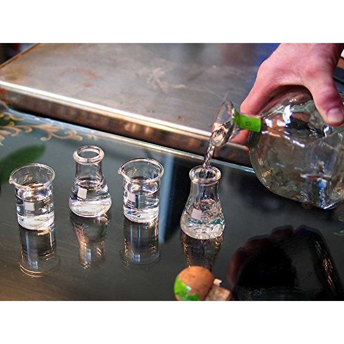 Periodic Tableware Laboratory Beaker Shot Glasses