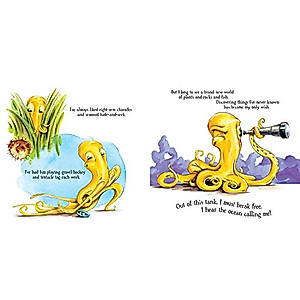 Inky the Octopus: The Official Story of One Brave Octopus' Daring Escape (Includes Marine Biology Facts for Fun Early Learning!)