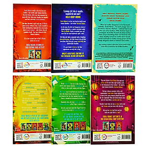 Enola Holmes Mystery Series 6 Books Collection Set Nancy Springer (The Case of the Missing Marquess, Left-Handed Lady, Bizarre Bouquets, Peculiar Pink Fan, Cryptic Crinoline, Gypsy Goodbye)