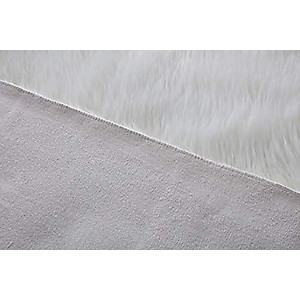Home Decorators Collection Sheepskin Area Rug, 5'X8' , White