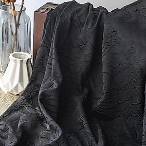XMTXZYM 2 Meter Embossed Jacquard Fabric Stage Costume Fabric Home Decoration Sewing Materials